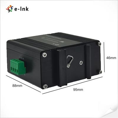 China Din Rail 5 Port Industrial PoE Switch SFP Gigabit Ethernet Switch for sale