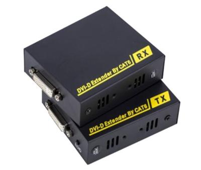 China DVI Video Extender HDCP1.2 Fiber Optic Accessories Over CAT5 6 Kit for sale