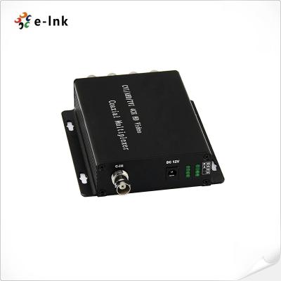 China 4 CH CVI/AHD/TVI HD/Coaxial Multiplexer CVI/AHD/TVI Video Signal For Camera Over 1 Coaxial Cable for sale