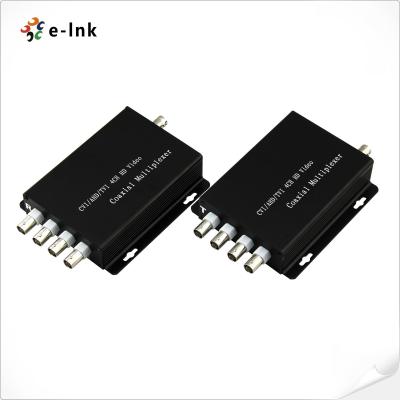 China 4 CH CVI/AHD/TVI HD/Coaxial Multiplexer CVI/AHD/TVI Video Signal For Camera Over 1 Coaxial Cable for sale
