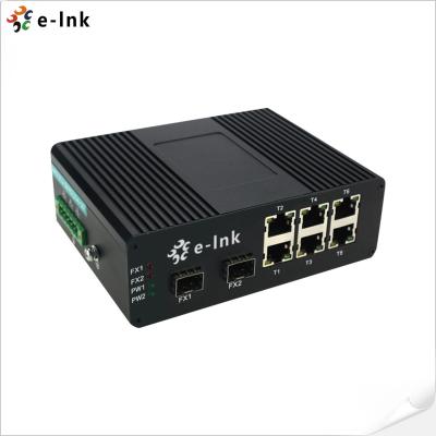 Chine PoE Ethernet Switch non géré 6 Port 10/100BASE-T PoE à 2 ports 100BASE-FX SFP à vendre