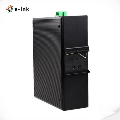 China Unmanaged Ethernet Switch 4 Port 10/100/1000T 60W High Power PoE To 2-port 1000X SFP for sale