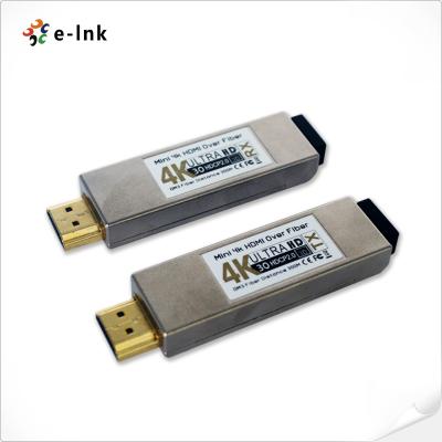 China Mini 4K HDMI Optical Transceiver with support for HDMI 1.4a and HDCP 1.2 for sale