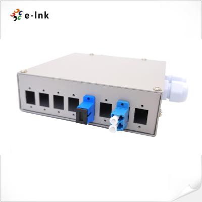 China 8 Ports DIN-Rail Fiber Splice Box for sale