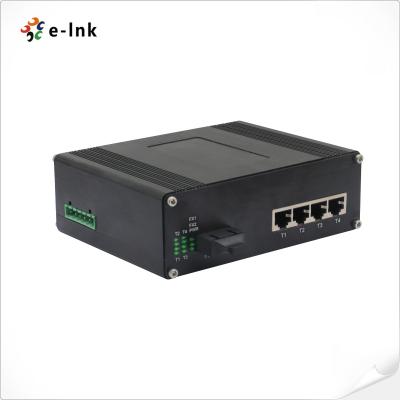 Chine Commutateur Ethernet industriel à 4 ports 10/100TX 802.3at PoE + à 1 port 100BASE-FX à vendre