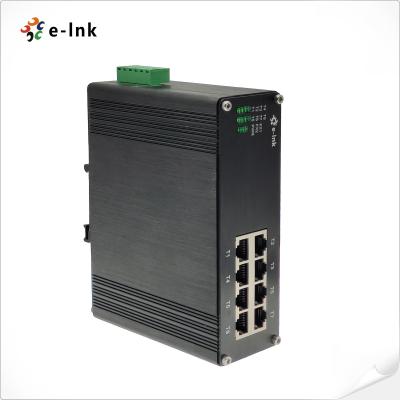 Chine Commutateur Ethernet industriel non géré à 8 ports 10/100/1000BASE-T (PoE+) à vendre