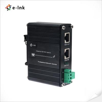 China Industrial 10G 95W 802.3bt PoE++ Injector (12~48VDC) for sale