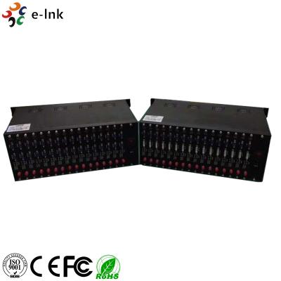 China VGA Fiber Optic Extender Ondersteuning zender éénkanaal signaaluitgang Te koop