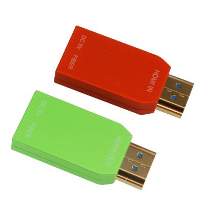China Mini 4K/60Hz HDMI2.0 over Single-Core Multimode Fiber Extender for sale