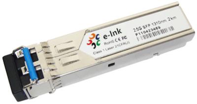 China 2.5Gb/s 20km SFP Transceiver (Multi-rate)Hot Pluggable, Duplex LC, +3.3V, 1310nm, DFB-LD, Single-mode, DDM for sale