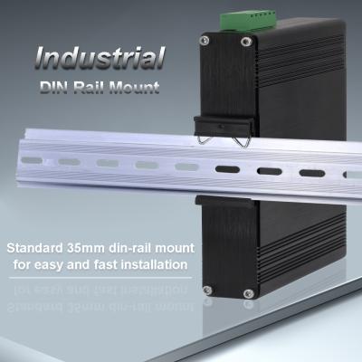 中国 90Wインダストリアルスイッチ 4ポート 10/100/1000T 802.3bt PoE + 2ポート 100/1000X イーサネットスイッチ 販売のため