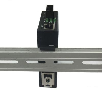 China DIN-Rail 10/100/1000Base-TX naar 1000Base-X Ethernet Media Converter Te koop