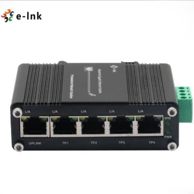 Chine Commutateur Ethernet compact mini industriel à 5 ports 10/100/1000T à vendre