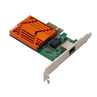 Китай PCIe x4 однопортовый RJ45 10G Ethernet сетевой адаптер продается