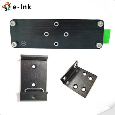 중국 산업용 4포트 10/100/1000Base-T + 1포트 100/1000Base-X SFP 이더넷 스위치 110~230VAC 입력 판매용