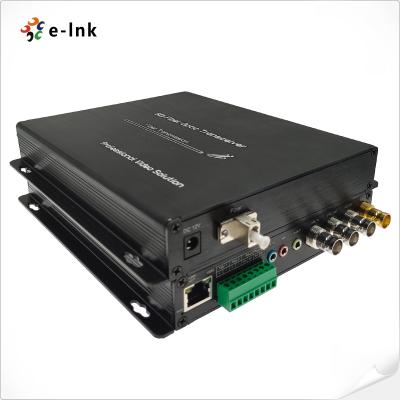China 1Ch BIDI 3G-SDI Video + 2Ch Backward Analog Audio + 1Ch BIDI RS422 + 1Ch 100M Ethernet + 1Ch Backward Tally + 1Ch Backward Analog Tri-level Sync over Fiber Extender for sale