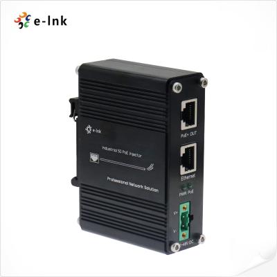 China 12~48V DC Power Input Industrial 5G PoE+ Injector for sale