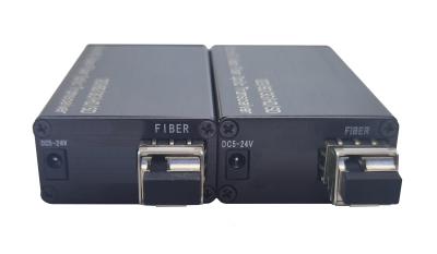 China Mini 24G-SDI to Fiber Converter with 24G-SDI 1*LC fiber for sale