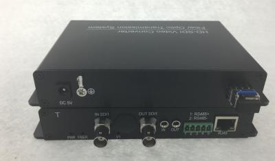 China SD/HD/3G-SDI + RS485/RS422/RS232 Data + 10/100M Ethernet  over Fiber Converter for sale