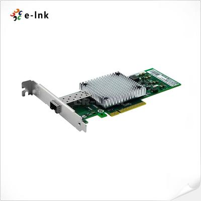 China PCI Express x8 Single Port SFP+ 10 Gigabit Server Adapter (Intel 82599EN Based) for sale