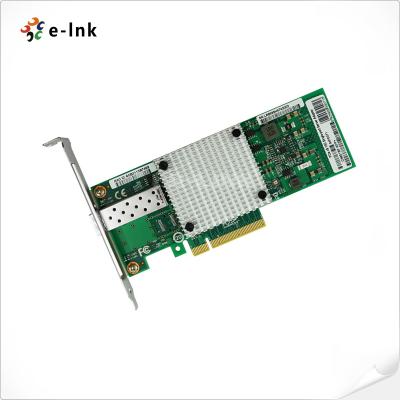 China PCI Express x8 Single Port SFP+ 10 Gigabit Server Adapter (Intel 82599EN Based) for sale