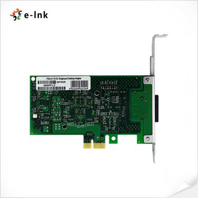 China Gigabit Ethernet Fiber PCI-Express Network Adapters (Intel 82576 Based) for sale
