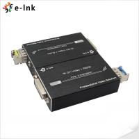 China Mini 4K DVI Fiber Optic Extender with Stereo Audio for sale