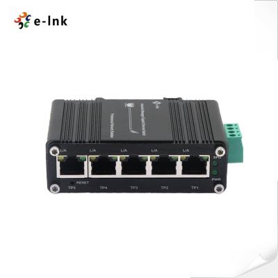 Cina Mini Industrial Managed 5-Port Gigabit Ethernet Switch in vendita