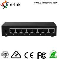 China Unmanaged 8 port 10/100/1000Mbps Ethernet Switch for sale
