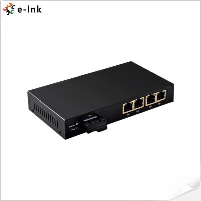 中国 4ポート 10/100/1000BASE-T + 1ポート 1000BASE-FX SFP イーサネット スイッチ 販売のため