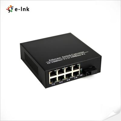 Chine Commutateur Ethernet fibre optique 8 ports 10/100Base-TX + 1 port 100Base-FX à vendre