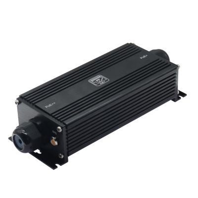 China Extensor PoE industrial de Gigabit resistente al agua IP67 (1 x entrada 1 x salida) en venta