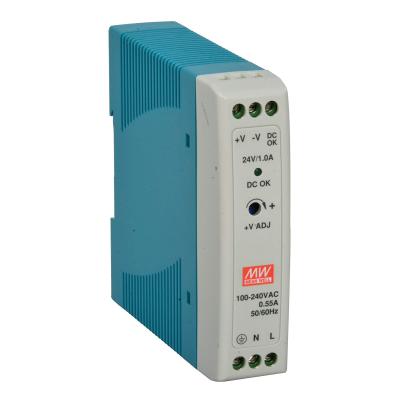 China MEAN WELL 24W/24V 1A Industrial DINRAIL Power Supply for sale