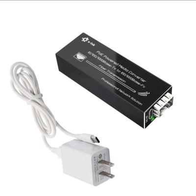 Cina Mini convertitore di media in fibra SFP da 10/100/1000BASE-T a 100/1000BASE-X con funzione PoE in vendita