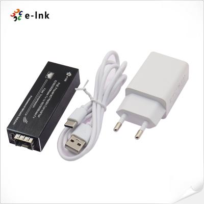 Cina Mini convertitore di media in fibra SFP da 10/100/1000BASE-T a 100/1000BASE-X con funzione PoE in vendita