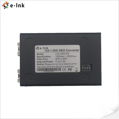 China Mini-type 125m ~ 1,25 g OEO Media Converter (3R Repeater) Te koop