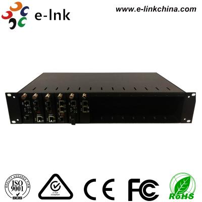 China 2U 14-Slot AC Output Rack mount Chassis for sale