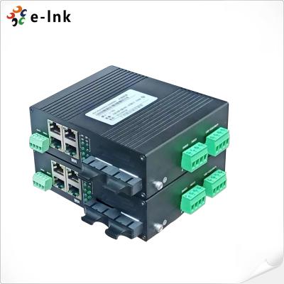 중국 L2+ 산업용 4-포트 10/100TX + 4-포트 RS485 + 2-포트 100FX 링 관리 이더넷 스위치 판매용