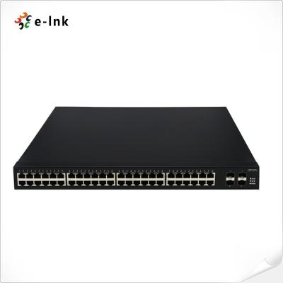 중국 L3 관리형 48포트 10/100/1000BASE-T + 4포트 10G SFP+ 기가비트 이더넷 스위치 판매용