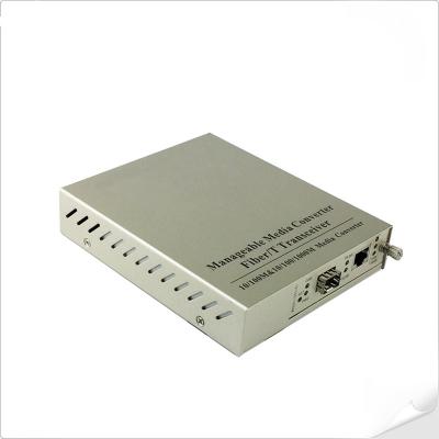 Cina Convertitore Media 10/100/1000Base-T a 1000Base-X SFP Uno a Uno Gestibile (conforme IEEE802.3ah OAM) in vendita