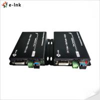 China DVI + 1Ch Bidirectional Stereo Audio + 1Ch RS232 over Fiber Optic Extender for sale