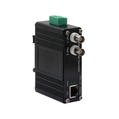 China DIN-Rail Industrial 10/100Base-TX Ethernet over Coax Extender for sale