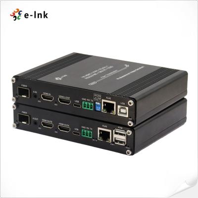 China Multi-functional 4K 60Hz HDMI KVM Fiber Extender Complies with HDMI 2.0b, HDCP 2.2, and DVI 1.0 standards for sale