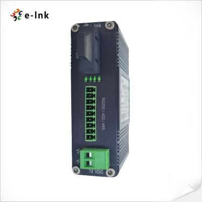 China Industrial Serial RS232/RS485/RS422 Fiber Optic Modem with Plug-and-play hot pluggable for sale