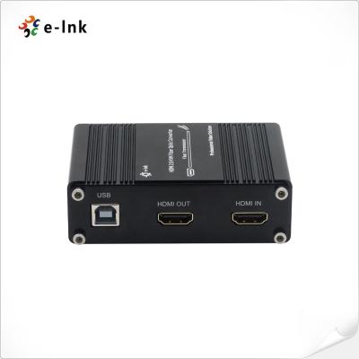 China Mini 4K/60Hz HDMI 2.0 KVM USB over Fiber Optic ExtenderMini 4K/60Hz HDMI 2.0 KVM USB over Fiber Optic Extender for sale