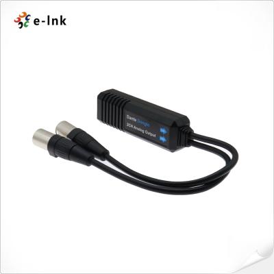 China Dante 2Ch Analog Output Dongle Converter for sale