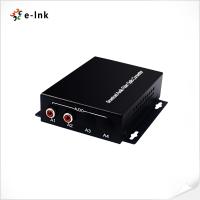 China 2Ch RCA Audio over Fiber Optical Converter for sale