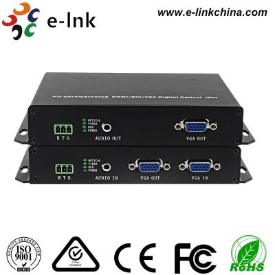 China USB VGA KVM Fiber Optic Extender for sale