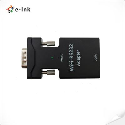 China Mini adaptador RS232 a Wifi, Extensor inalámbrico RS232, Transmisión transparente, Adaptador Wifi-RS232, Sin controlador, Protocolo Telnet, Convertidor RS232 a Wifi para configuración/prueba remota en venta