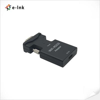 China Mini adaptador RS232 a Wifi, Extensor inalámbrico RS232, Transmisión transparente, Adaptador Wifi-RS232, Sin controlador, Protocolo Telnet, Convertidor RS232 a Wifi para configuración/prueba remota en venta